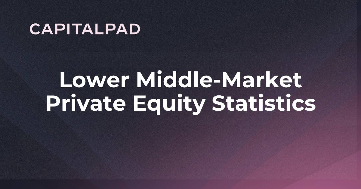 Lower Middle Market Private Equity Statistics (2026)